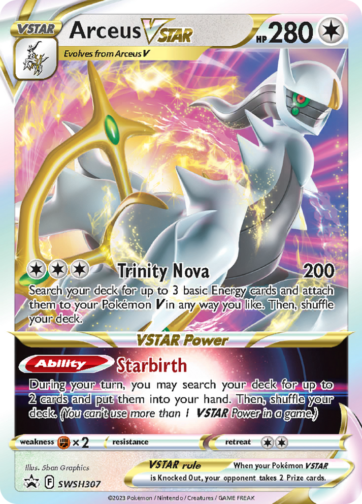 Arceus VSTAR - SWSH307 - Promo – Singles Collector Center